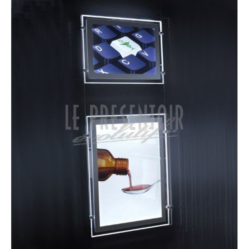 Le Présentoir Evolutif – Porte Affiche LED Alpha