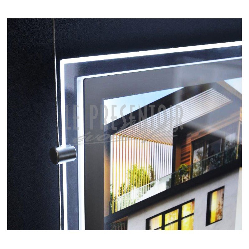 Le Présentoir Evolutif – Porte Affiche LED Alpha