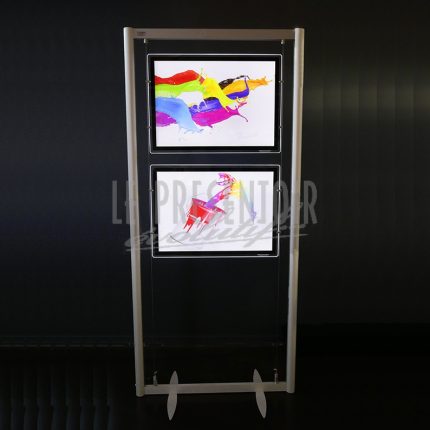 Le Présentoir Evolutif – Porte Affiche LED Mega