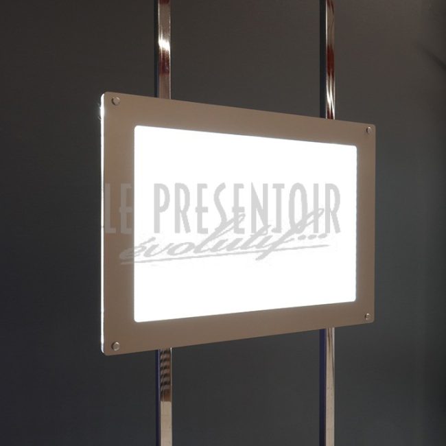 Le Présentoir Evolutif – Porte affiche Led A4 pour Totem